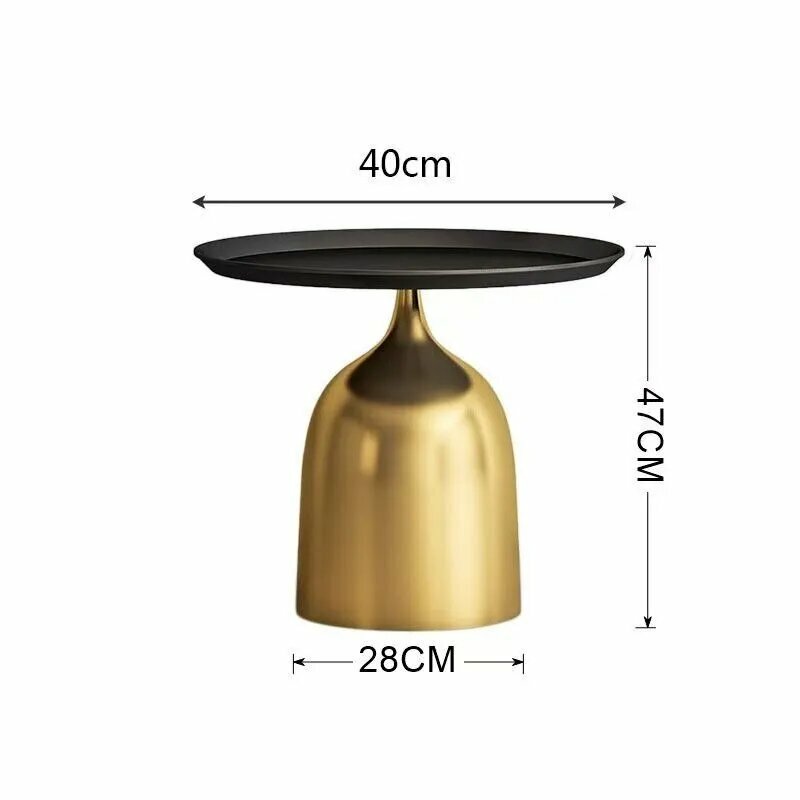 Прикроватный столик с надписью "福" (28см×40см×47см) - компактный консольный столик для спальни
