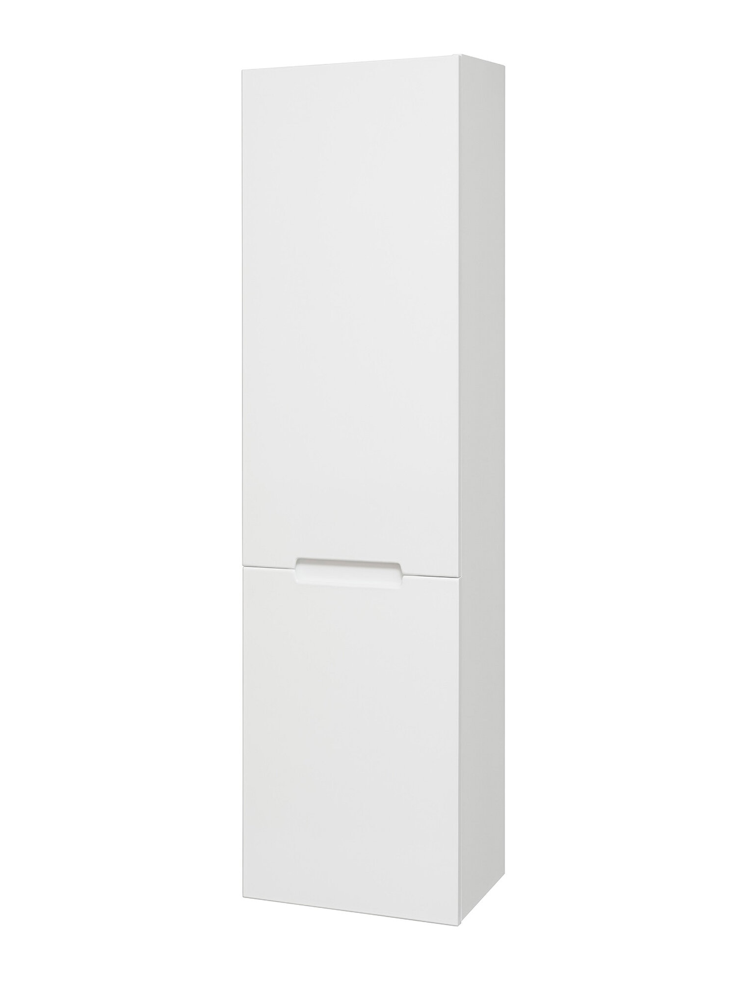 Шкаф пенал Aqua de Marco OLIVIA левый , подвесной, белый, 40х30х155 см