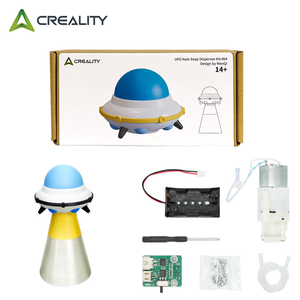 CREALITY 3D Printer UFO Auto Soap Dispenser Kit, Children's Toys, Decorations, Gifts