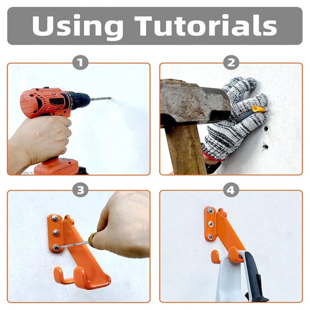 Крепление для бензопилы на стену