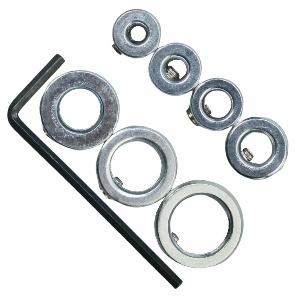 7 частей ограничителя для сверл диаметром от 3 до 12 мм