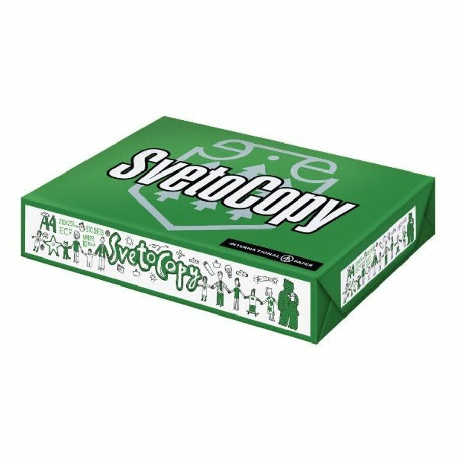 Бумага для ксерокса А4 500л SvetoCopy Комплект 5 штук 80г/м2 INTERNATIONAL PAPER