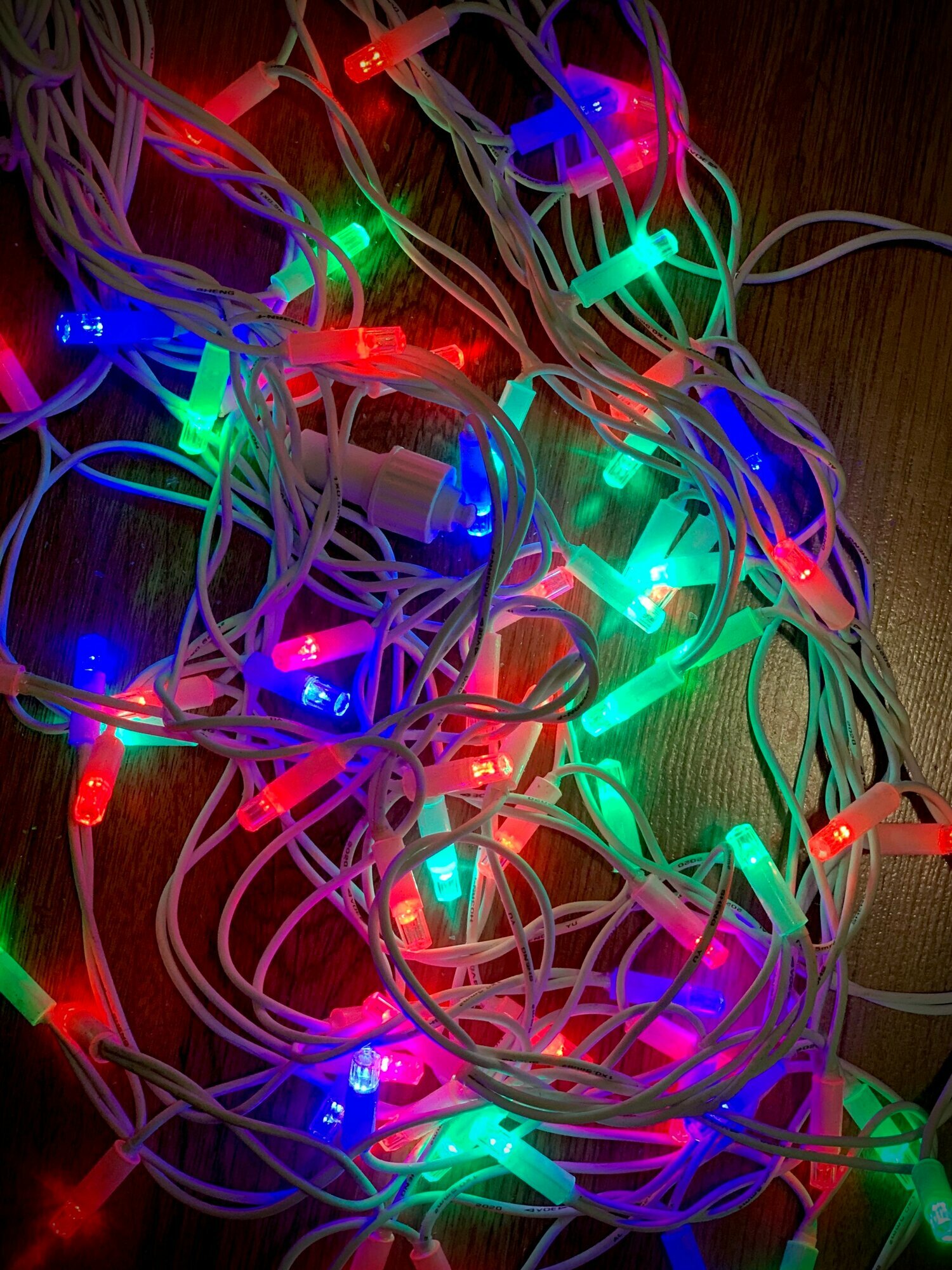 Гирлянда Новогодняя бахрома премиум 3м уличная мерцающая Цвет Разноцветный