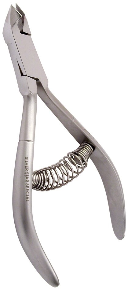 Кусачки для кутикулы АТ 940 (5мм), спиральная пружина Silver Star