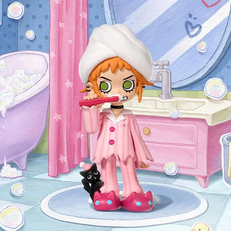 POP MART Lil Peach Riot SLEEPOVER Series фигурки-сюрпризы