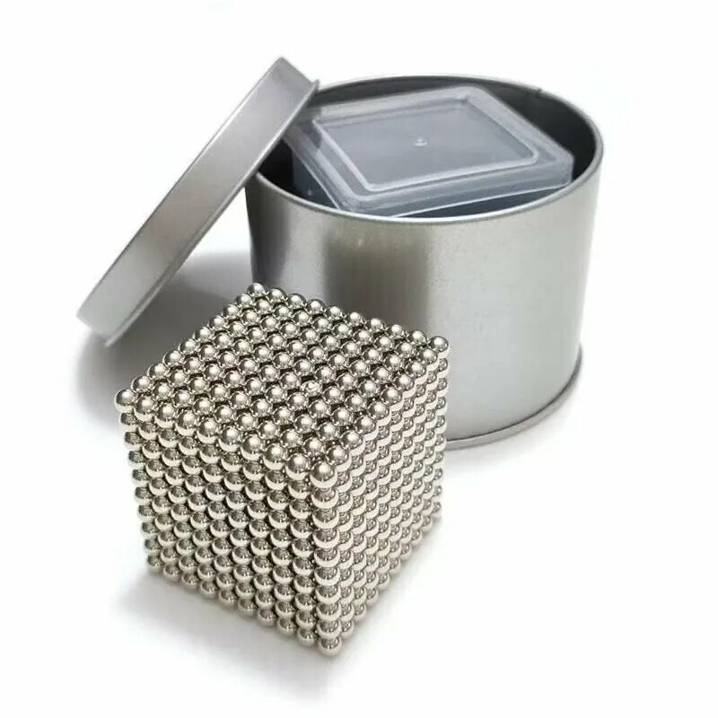 Конструктор Neocube / Неокуб (5 мм, 1000 шариков, металл)