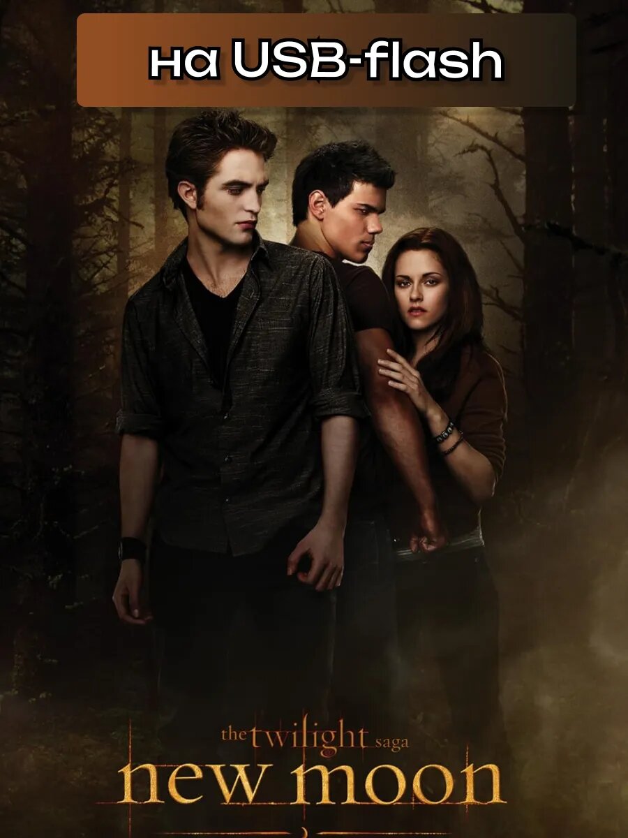 Фильм "Сумерки. Сага. Новолуние" на USB флешке