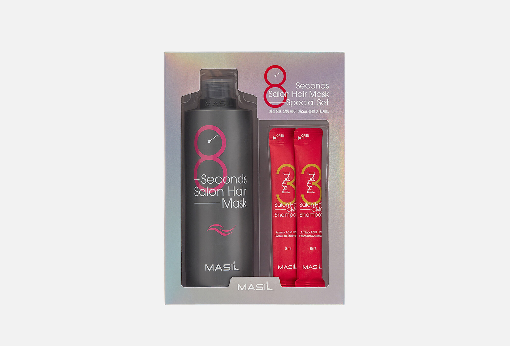 Набор для ухода за волосами MASIL 8 Seconds Salon Hair Mask Special Set