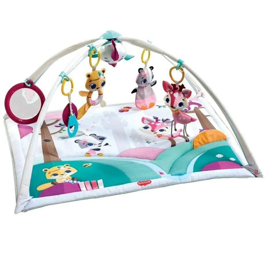 Развивающий коврик Gymini Deluxe - Tiny Princess Tales