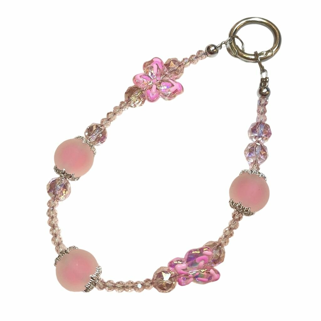 Элегантный Бисерный Брелок для Телефона