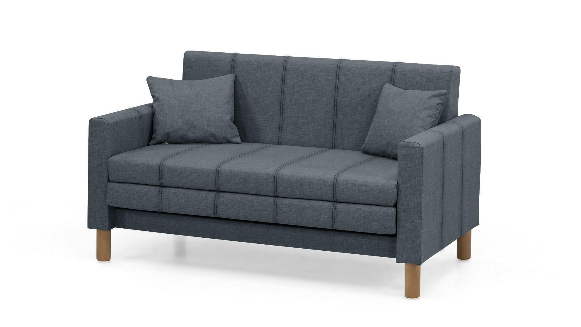 Диван Уют Лайт 120 Strong plus 10 (212544) NEW 120x84x82 см, серый Рогожка, выкатной Дом мебели для вас в наличии