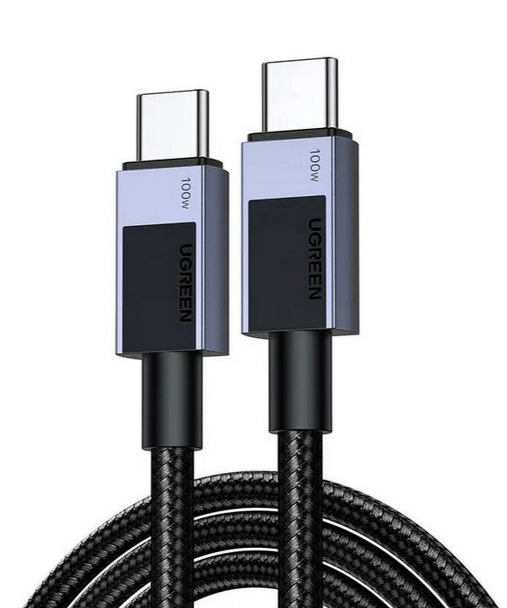Кабель UGREEN L512 (35985) PD 0,5м Черно-серый USB - Type-C