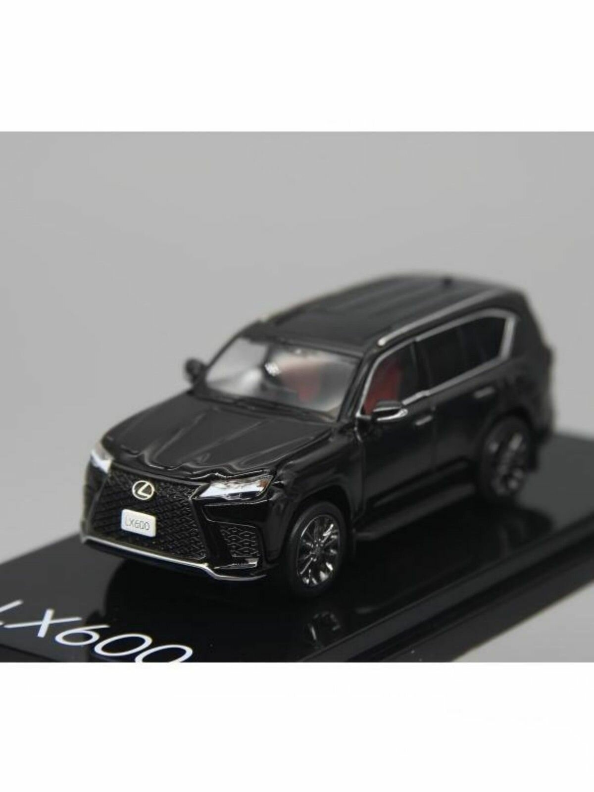 Машинка Hobby Japan 1/64 Lexus LX600 LX series 4 generation J310 Black Die-cast Alloy Car Model Collection Toy Gift
