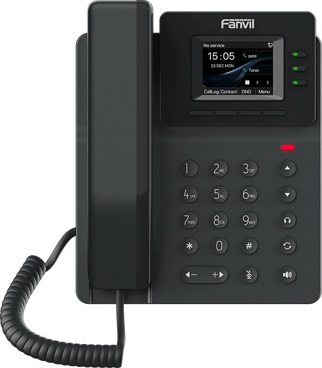 Телефон IP Fanvil V60W черный