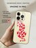 Чехол на Apple iPhone 14 Pro / Айфон 14 Про с принтом "Heart panther 2 - 14 февр...