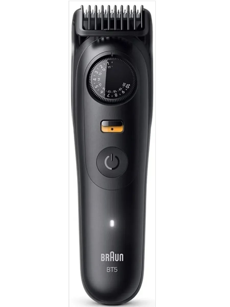 Триммер аккумуляторный BT5520 черный (насадок в компл:3шт)