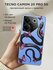 Чехол на Tecno Camon 20 Pro 5G / Текно Камон 20 Про 5G с принтом "Snake and butt...