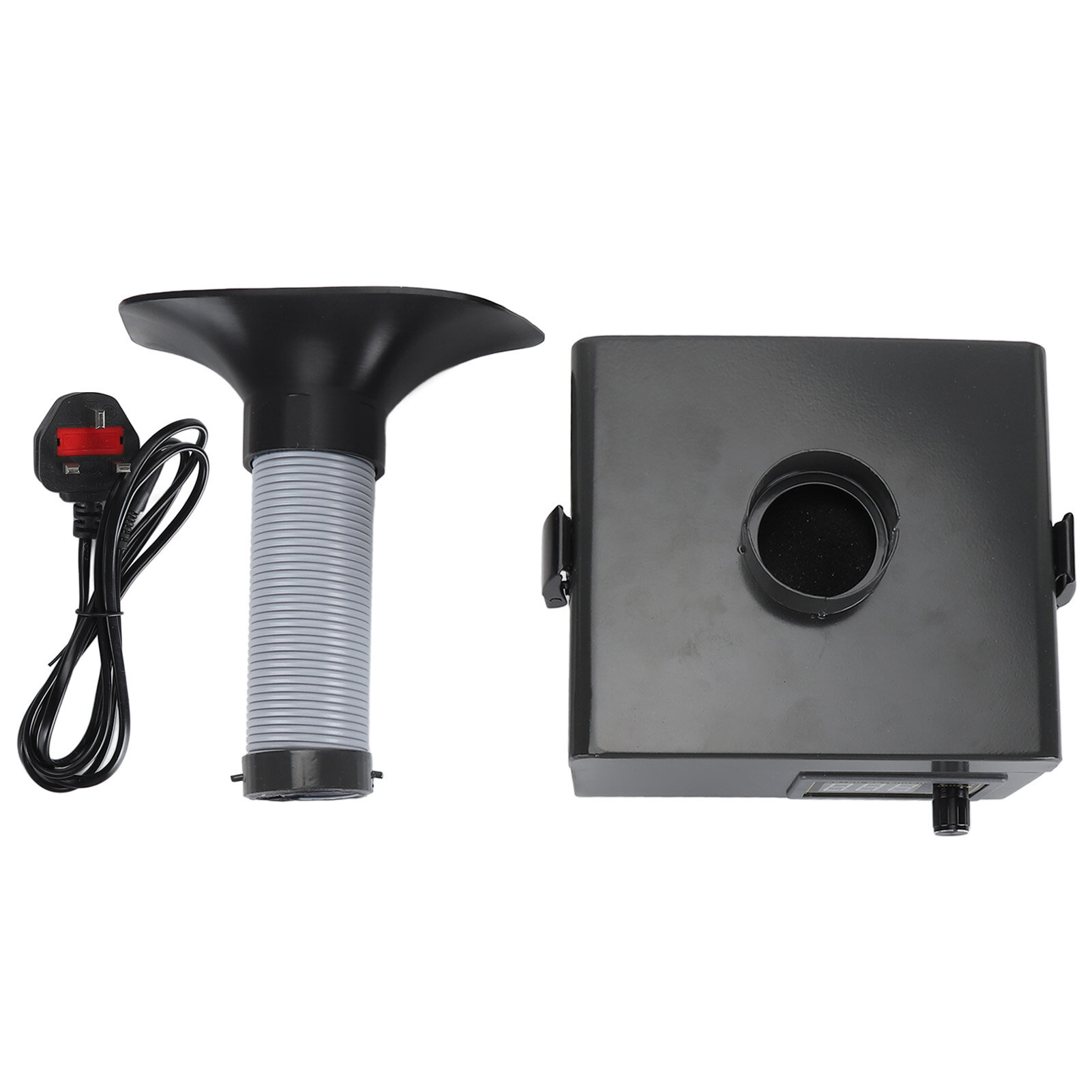 Экстрактор припоя, экстрактор 150 Вт 3 -ступенчатая система фильтрации 7000 об / мин электрическая сварка железа экстрактор Diy Fume Extractor Filter 110–240V Великобритания Петка