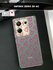 Чехол на Infinix Zero 30 4G / Инфиникс Зеро 30 4G с принтом "Темные сердечки"