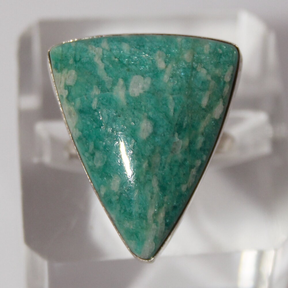 Кольцо-кулон, амазонит