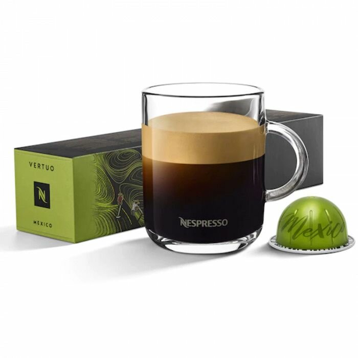 Кофе в капсулах Nespresso Vertuo Master Origin MEXICO 230 мл, 10 капсул в уп, 1 упаковка