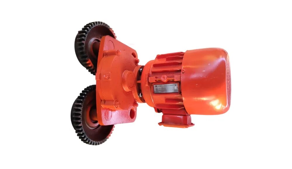 1004480 Тележка для балок подвесных концевых TOR 1-2-3 т 0,4кВт приводная