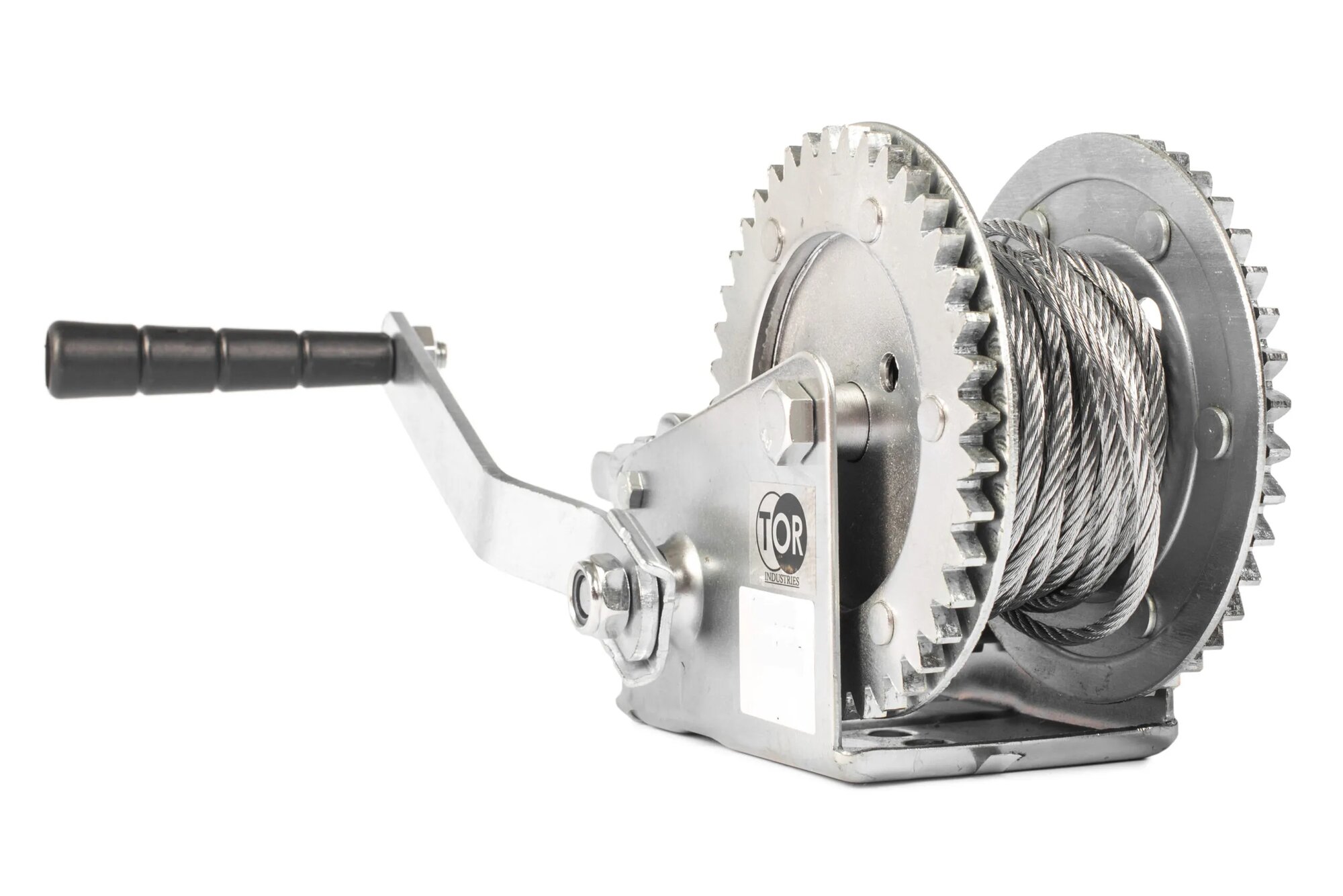 11313 Лебедка ручная TOR ЛН-2500 (LHW) г/п 1,0 т длина троса 20 м