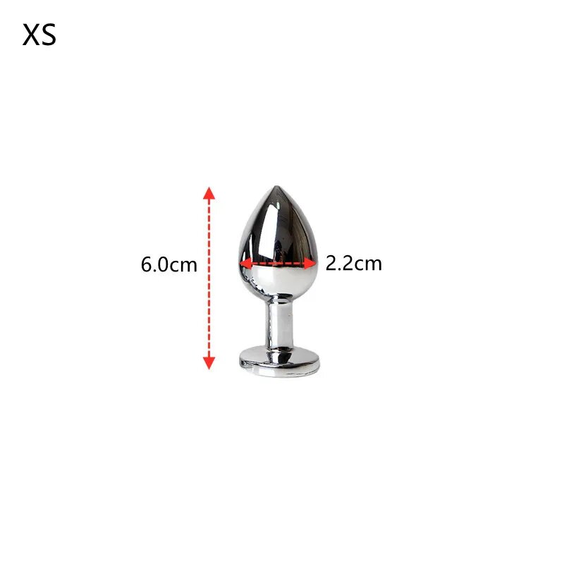 Разделенная металлическая анальная пробка Настоящий лисий хвост Ролевая игра Only Anal Plug XS