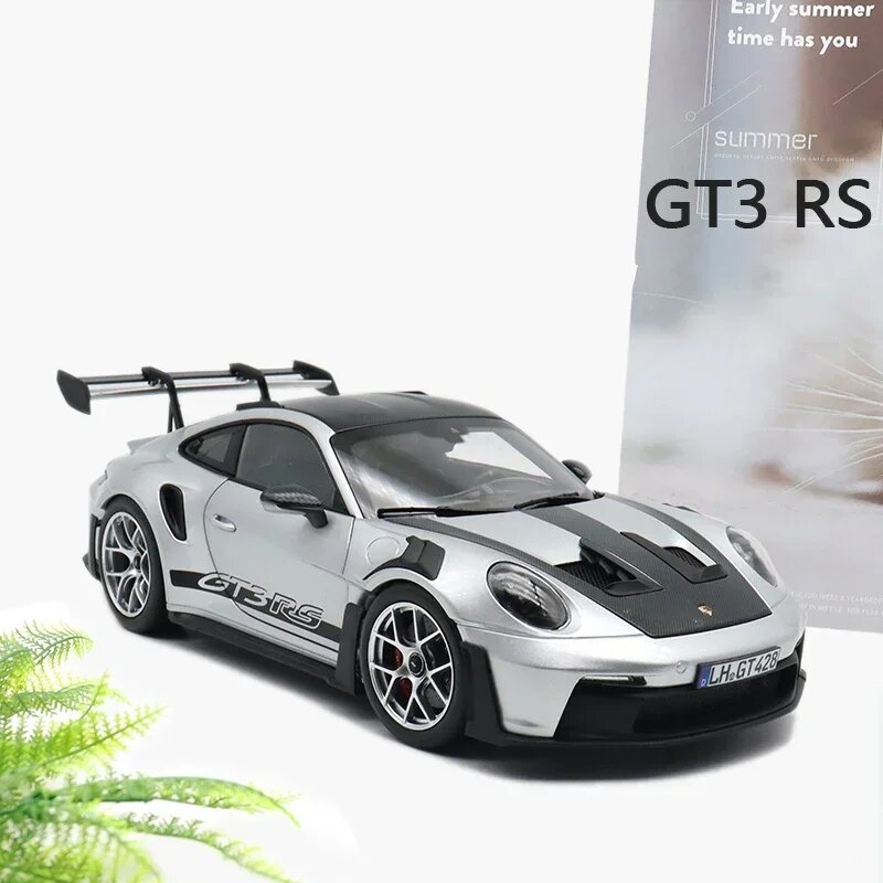 Porsche 911 992 GT3 RS 1:36, серый