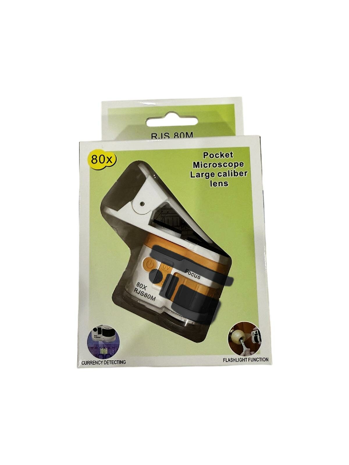 Детский научный инструмент-лупа с креплением для микроскопических наблюдений