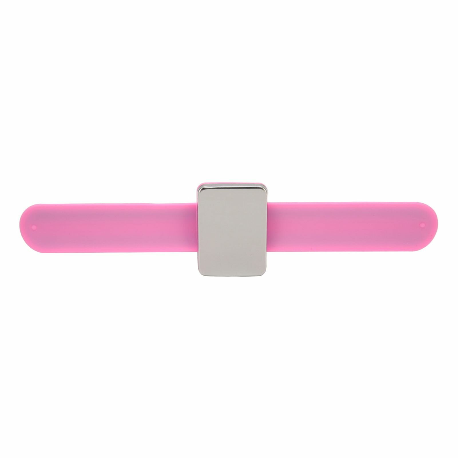 Магнитный силиконовый браслет-игольница с сильным магнитом, безопасная игольница для запястья, для шитья и укладки своими руками, розовый