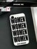 Силиконовый чехол на Apple iPhone 16e/17e / Айфон 16е/17e с принтом Women black