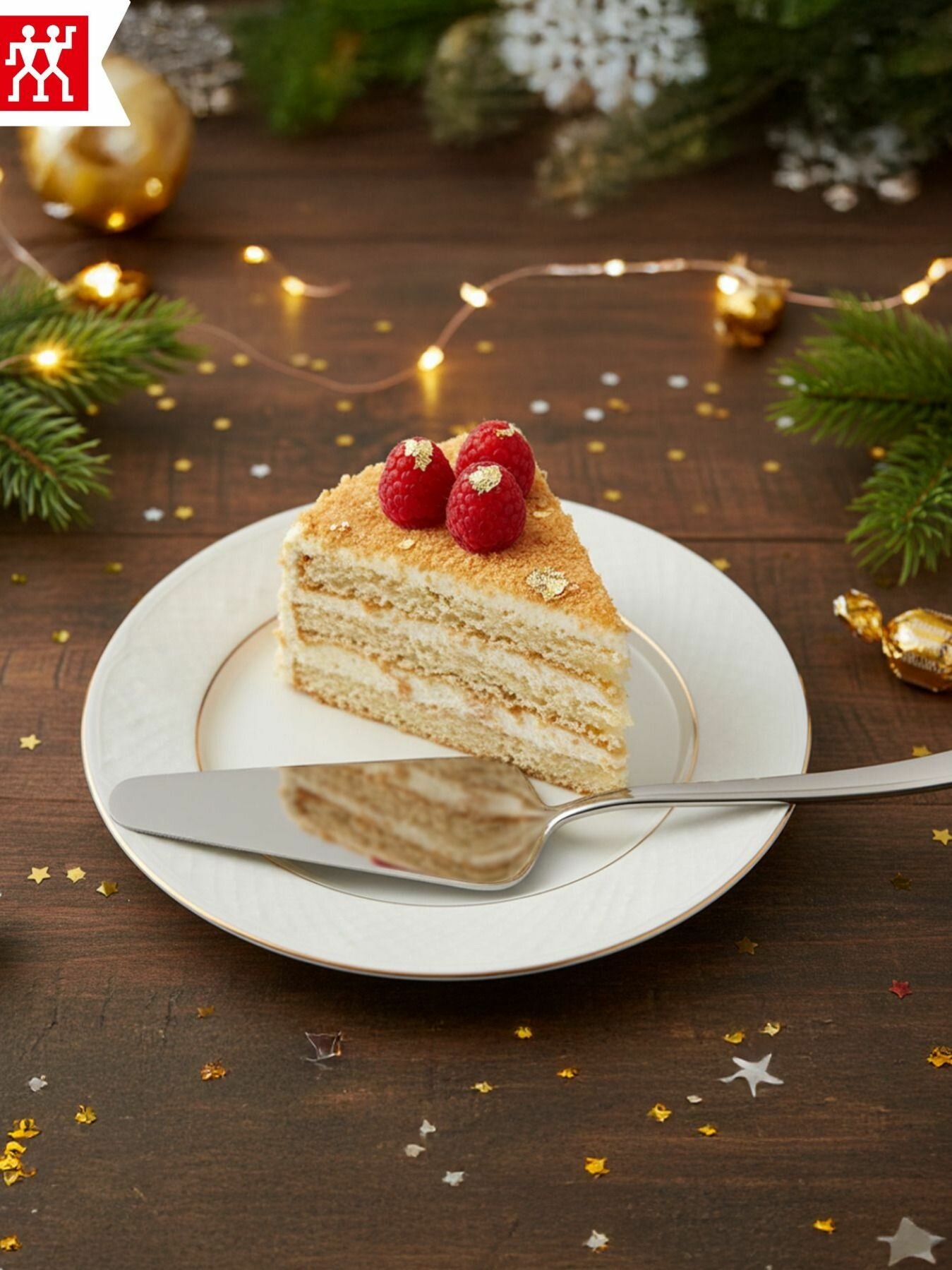 Лопатка для торта, выпечки кондитерская Zwilling Bela, 215 мм, 21,5 см