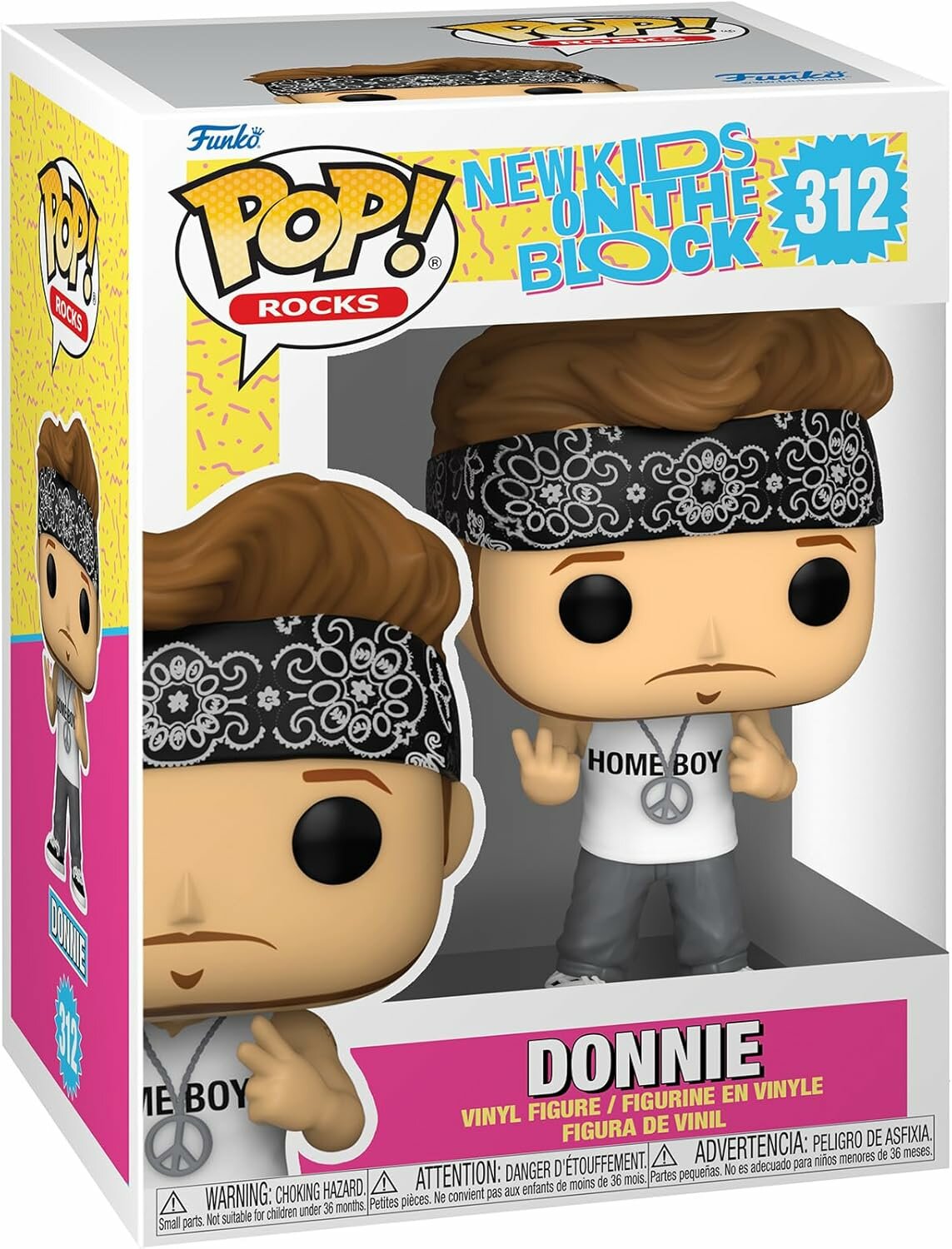 Фигурки Funko Pop ROCKS - Коллекционная фигурка New Kids On The Block Donnie - Фанко 312