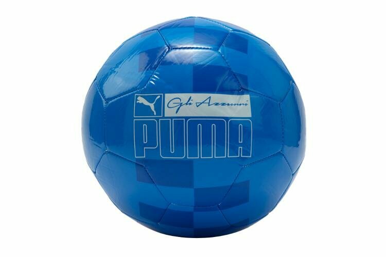 Мяч для футбола унисекс PUMA сшитый, синий, Size 5 Ball EU, прочный материал, идеален для тренировок и игр