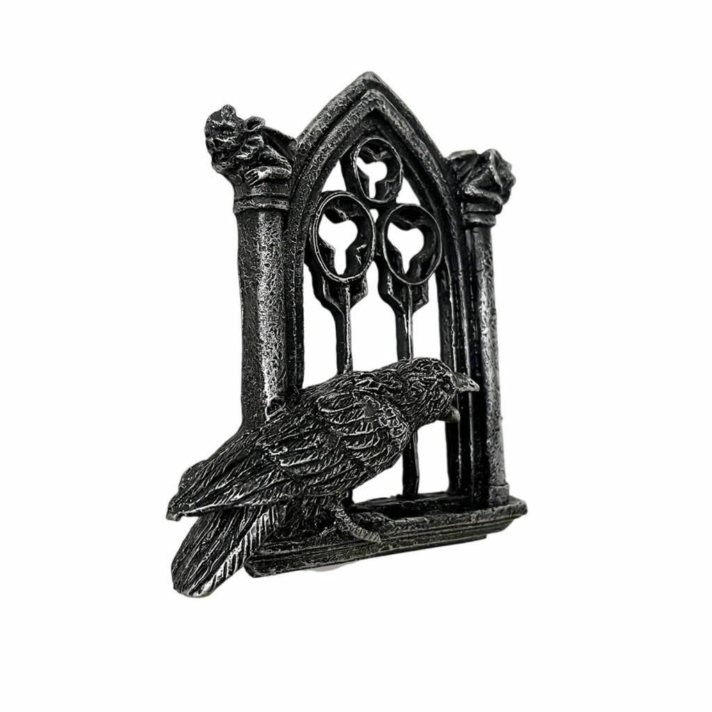 Готический ночник с летучей мышью, - B