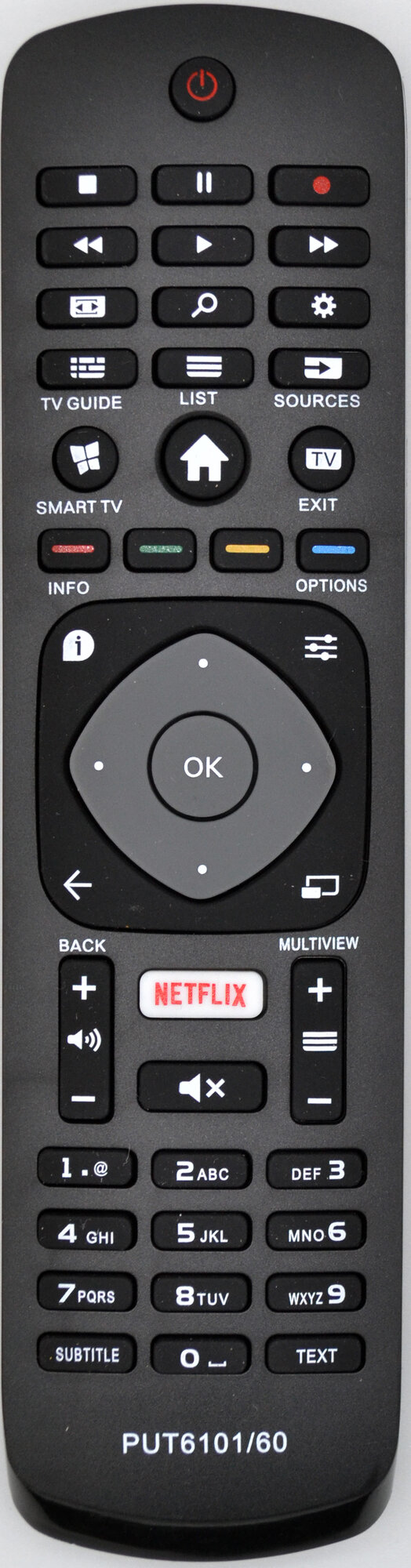Пульт дистанционного управления для телевизоров Philips PUT6101/60 (99659600360, 398GR08BEPHN0012HT)
