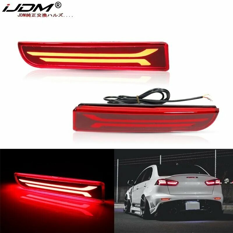 IJDM Лампа автомобильная LED, 2 шт. арт. MR515740 8355A040 MR515741 8355A039