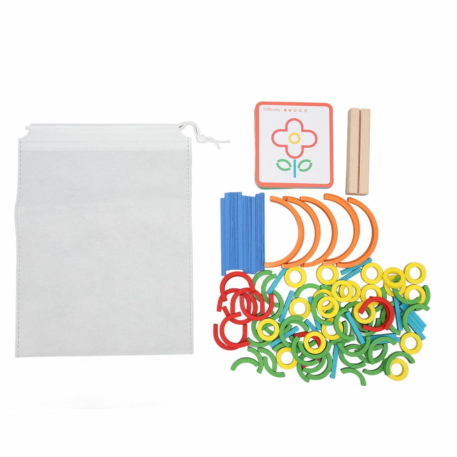 Деревянная геоборд-игрушка, раннее обучение, головоломка