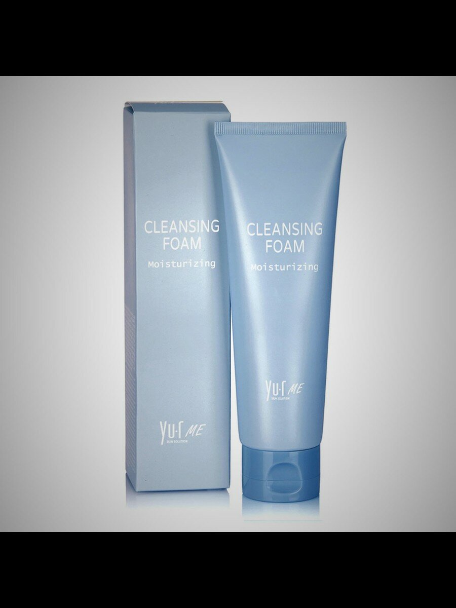 Yu.R Me Moisturizing Cleansing Foam, Пенка для умывания очищающая ультраувлажняющая 120 мл