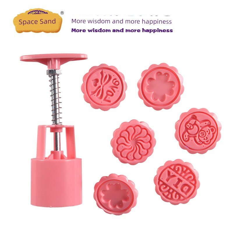 Детский игровой домик с космическим песком, кухонные инструменты для гурманов, лунный торт, форма для пиццы, детский