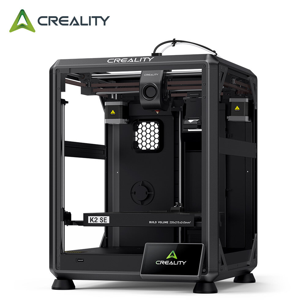 Creality K2 SE 3D-принтер, скорость до 600 мм/с, алюминиевый каркас, зона печати 220×215×245 мм (без CFS)