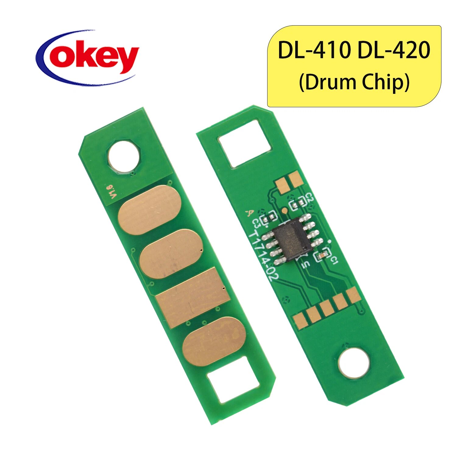 Чип барабана Cokey DL410/DL420 черный для Pantum TL-420X RU 6K