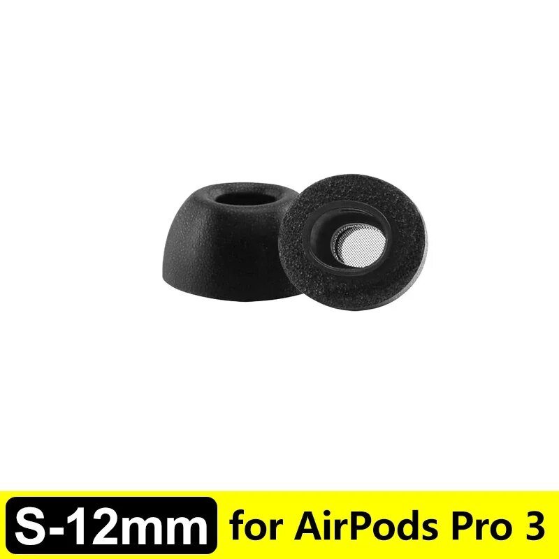 Сменные амбушюры BAPPSUS для AirPods Pro 3 3 Pairs, Black S