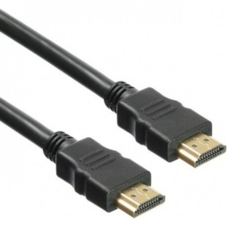 Кабель аудио-видео Buro HDMI (m)-HDMI (m) 5м контакты позолото черный (BHP HDMI 20-5)