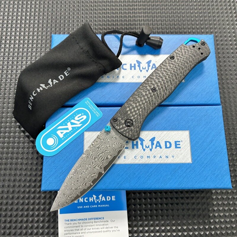 Кросс-бордерный популярный складной нож Butterfly MB533 из углеродного волокна и дамасской стали, острый карманный нож для активного отдыха