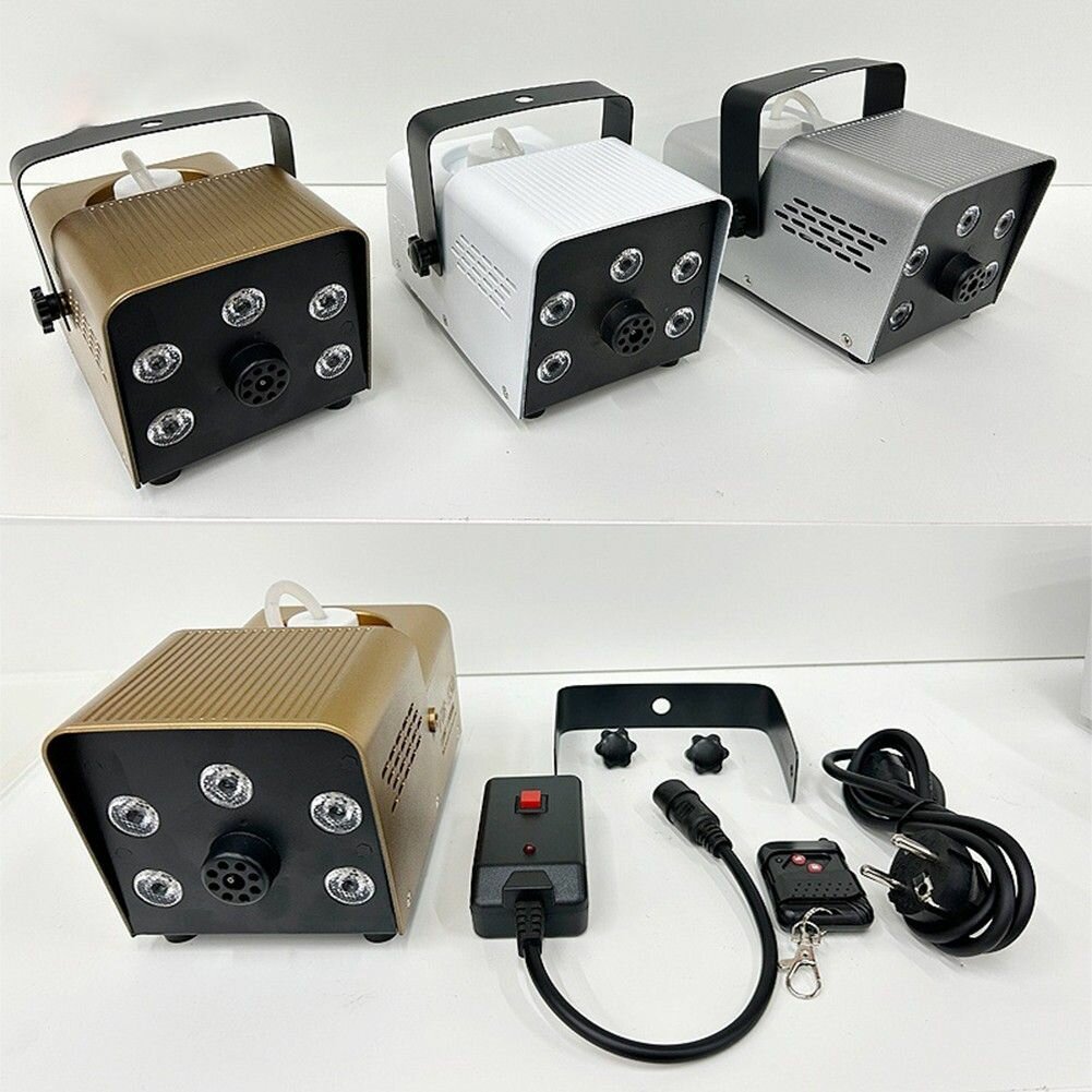 500 Вт светодиодный генератор дыма для DJ Disco, цветной генератор дыма, сценический световой эффект