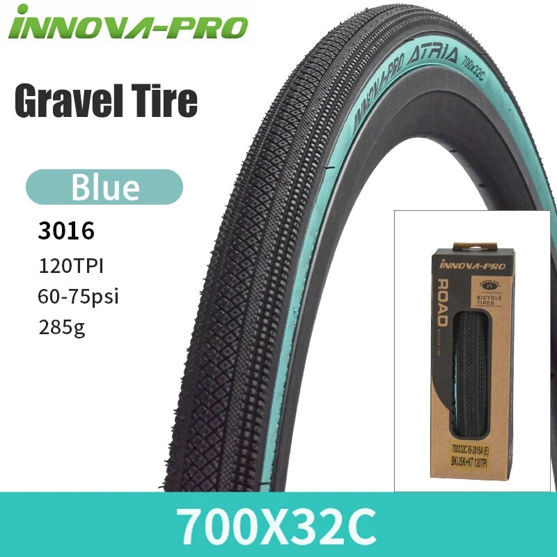 INNOVA-PRO 700x32C шины для гравийного велосипеда синие IB-3016 32C Blue