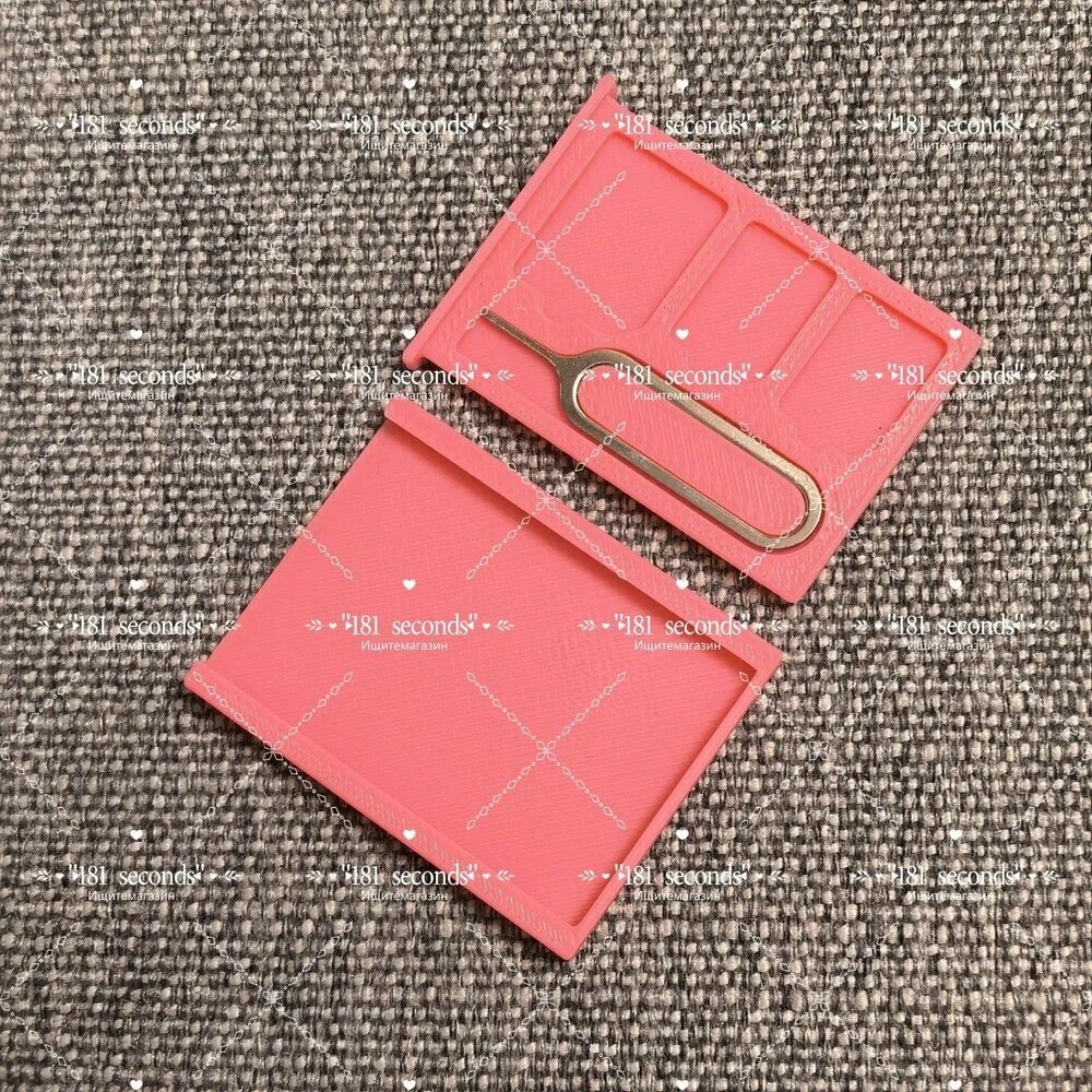 Ультратонкая карта памяти TF /SD, sim-карта, коробка для хранения "два в одном", карта памяти с защитой от пыли и падений.