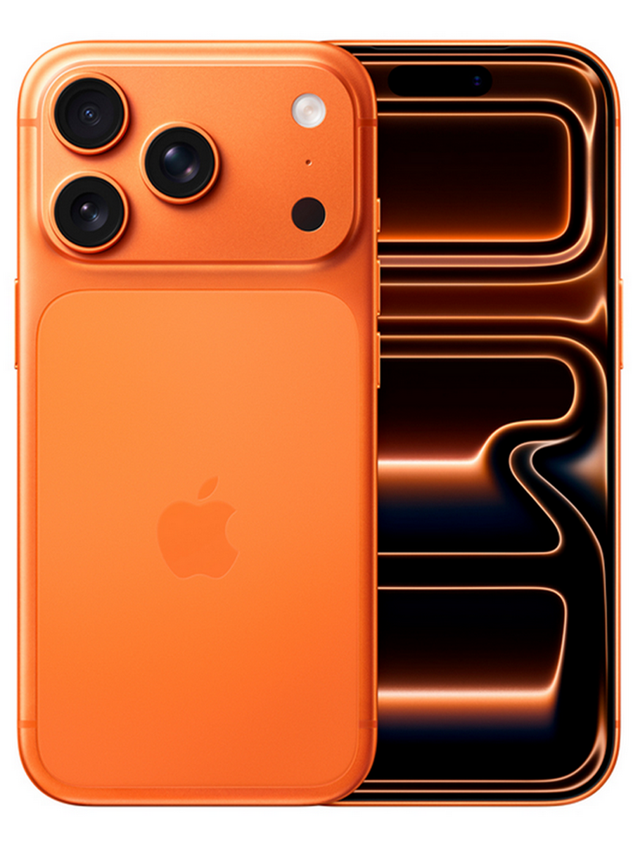 Смартфон Apple iPhone 17 Pro Max (nano SIM + eSIM) 256 Гб Оранжевый nanoSIM + eSIM 6.9″ LTPO Super Retina XDR OLED, 120Hz, HDR10 2G/3G/4G (LTE)/5G 4823 EU